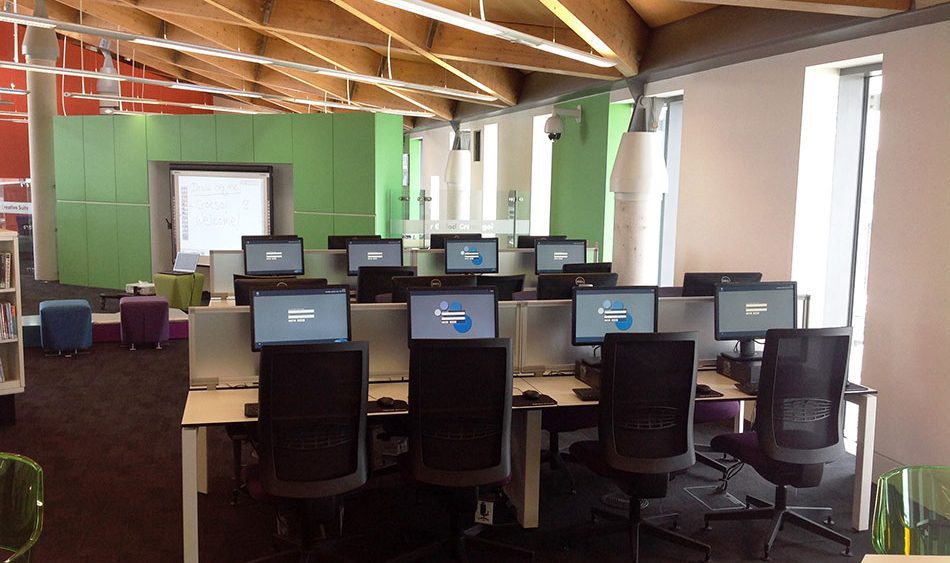 Central Library Hub (Floor 3) - Into Work